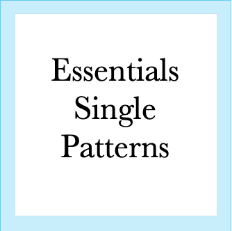 Essentials Single Patterns – Quail Studio Designs